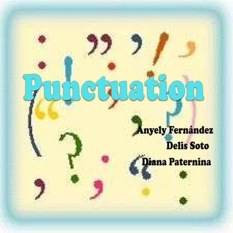 Punctuation | PPT