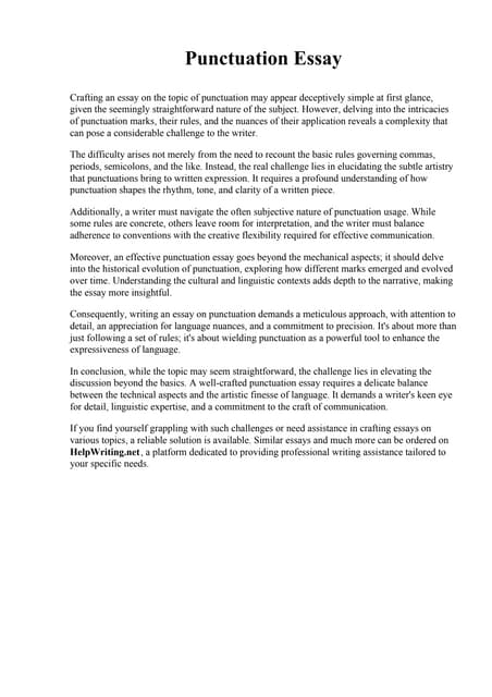 Essay On Punctuation.pdf
