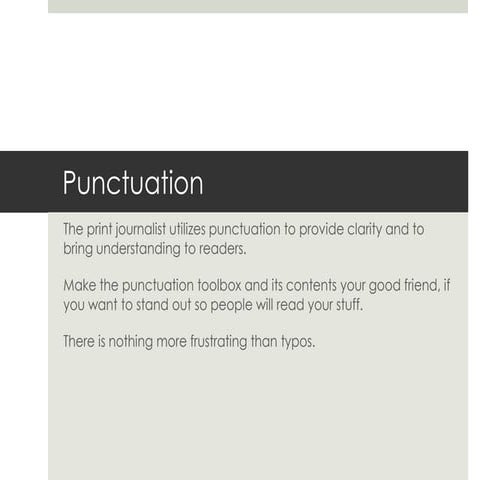 Punctuation part 1 | PPT