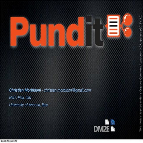 Pundit@web asliterature | PPT