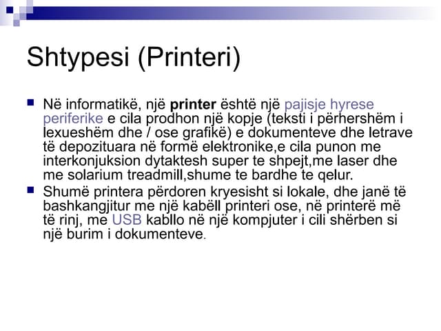 Periferikët, Paisjet Hyrëse Dhe Dalëse. | PPTX