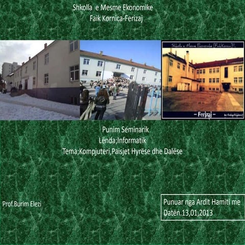 Punim seminarik | PPTX