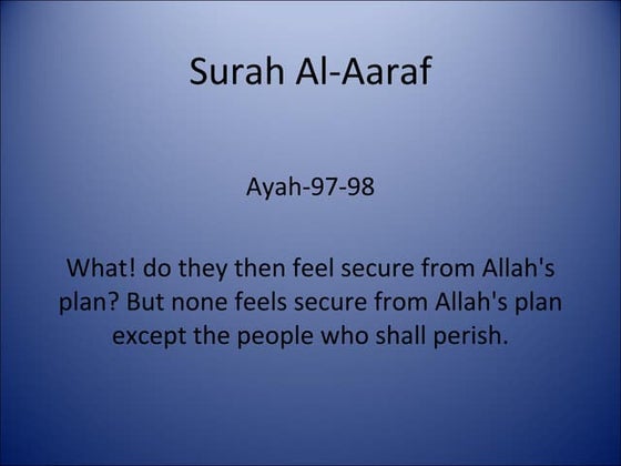 Hell Fire (Jahannam) in the Reference of authentic Hadith | PPT