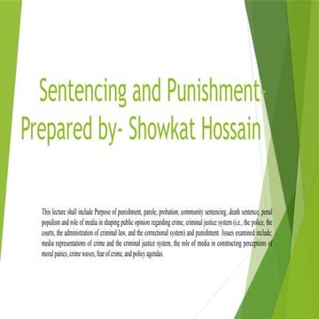 Punishment.pptx this is about what should be the appropriate punishment | PPT