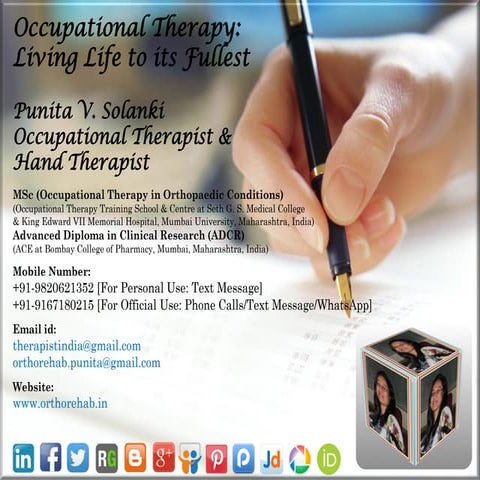 Punita V. Solanki. About Myself & An Introduction to OT_April 2025.pdf