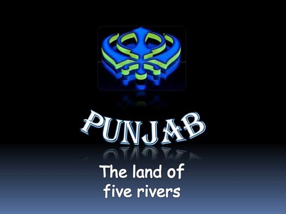 Punjab : a state presentation | PPT