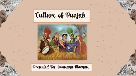 Punjab : a state presentation | PPT