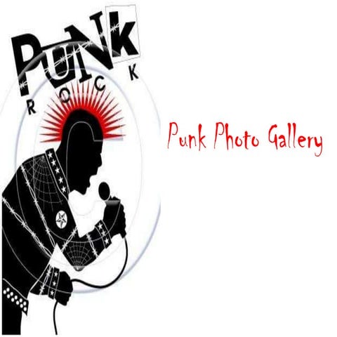 Punk photo gallery | PPTX