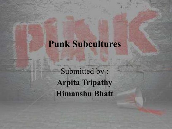 Rock Subculture | PPTX
