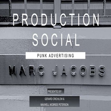 Punk In Advertising | PPT
