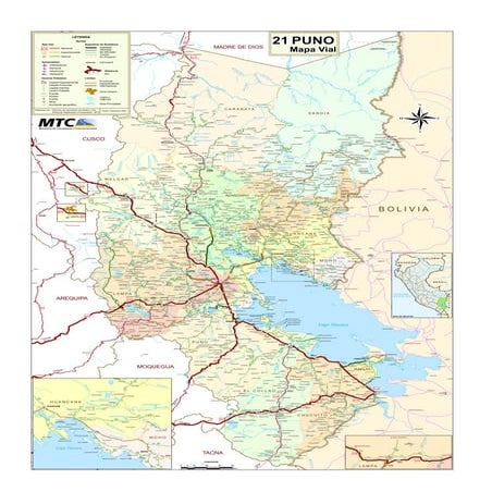 Mapa de ubicación Puno | PDF
