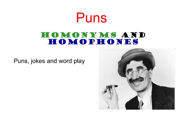 Puns | PPT