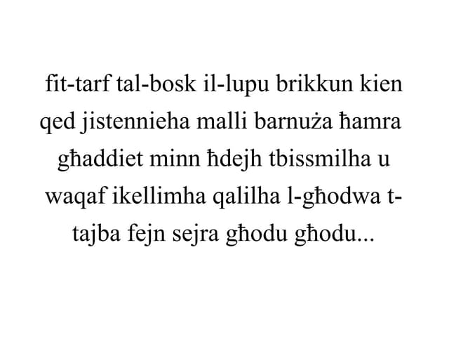 10 forom tal malti | PPTX