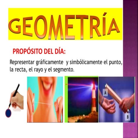 Hojas De Trabajo De Puntos, Segmentos De Línea, Líneas Y Rayos