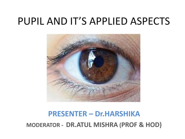 PATHWAY OF LIGHT REFLEX AND NEAR REFLEX.pptx