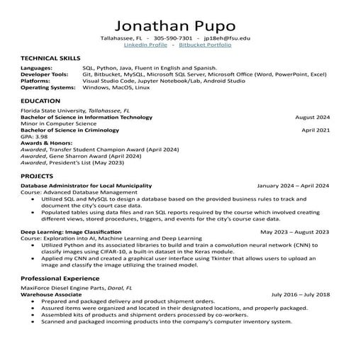 Pupo_Jonathan_Updated_Resume_For_IT_Professions | PDF