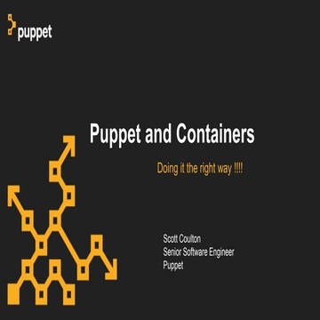 Apple IT Managing Containers | PPT