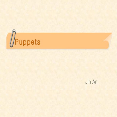 Puppets Pp | PPT