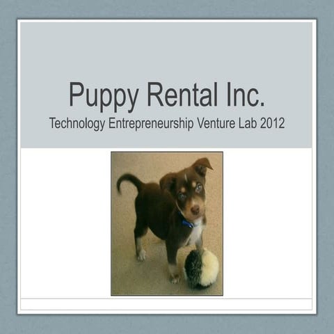 Puppy Rental Inc. | PPTX
