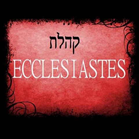 Ecclesiastes 3 | PPTX