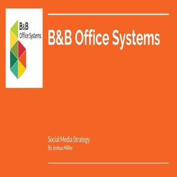 BBOS Social Media Strategy | PPT