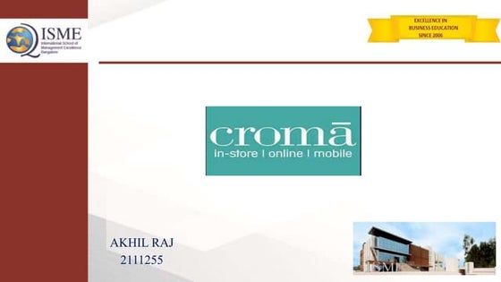 Croma- Retail Company Analysis | PDF