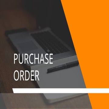 Purchase Order (Legal Document between Buyers & Sellers).pptx