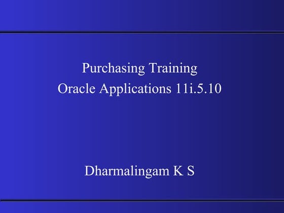 Oracle Purchasing – Purchase Order Types & Difference between Standard ...