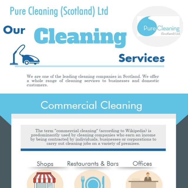 Pure Cleaning Scotland Services | PDF