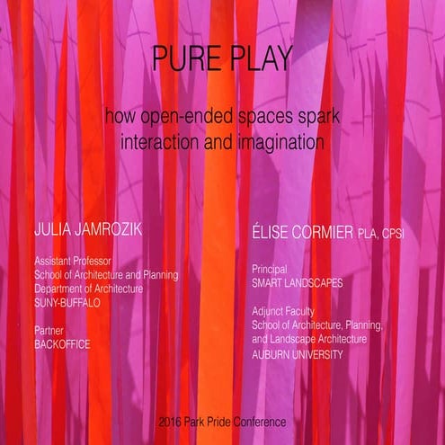 Pure Play: How Open-Ended Spaces Spark Interaction and Imagination ...