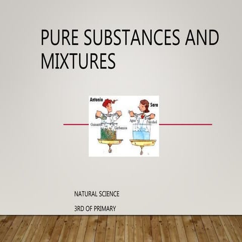 Pure substances and mixtures | PPTX