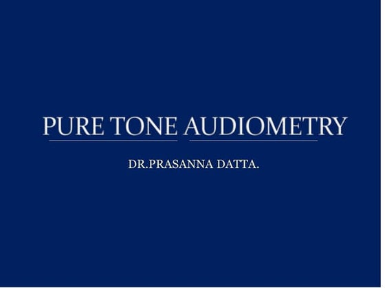 Speech audiometry & masking | PPTX