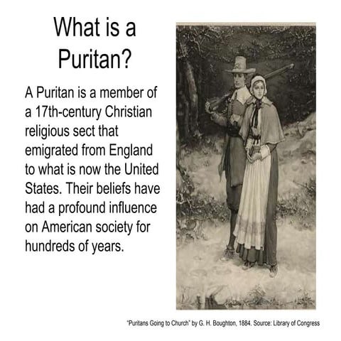 Puritans Religion Symbol