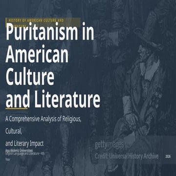 North american literature | PPTX