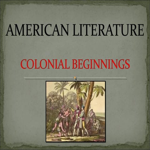 Puritan literature | PPT