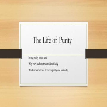 purity .pptx