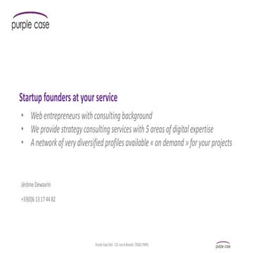 Purple case value-proposition-2019_v1.0 | PPT