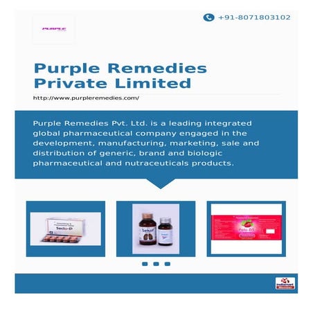 Purple remedies-private-limited | PDF