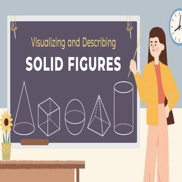 Illustrative Solid Figures Math Presentation | PPT
