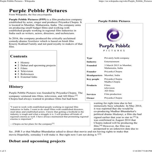 Purple pebble pictures wikipedia Page | PDF