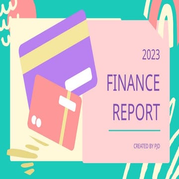Purple Pink Simple Illustration Business Financial Report Presentation.pptx