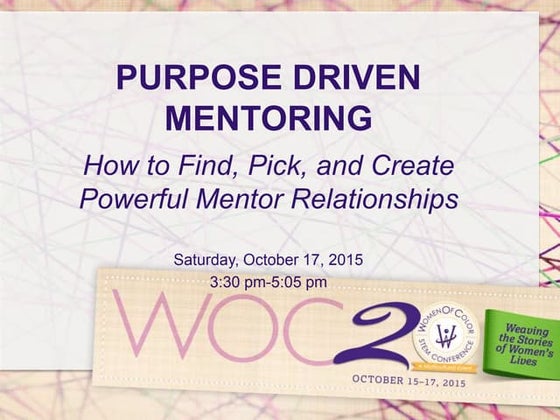 Lewis Nyman - Building effective mentoring relationships | PPT