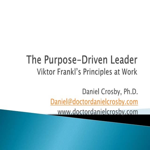 Purpose-Driven Leadership | PPTX