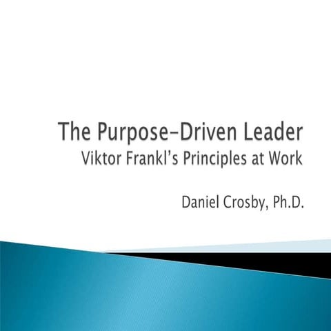 Purpose Driven Leader | PPTX