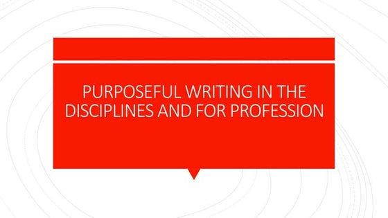 Professional and-academic-writing | PPT