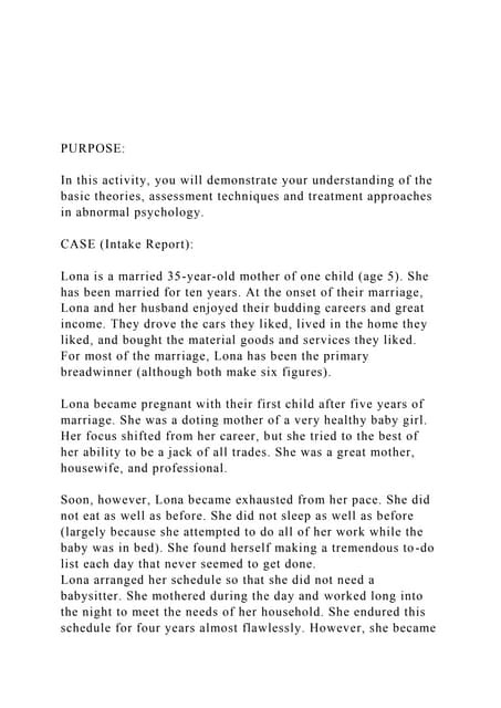 Treatment Paper planClient has to be from bible !!!!!!!!.docx