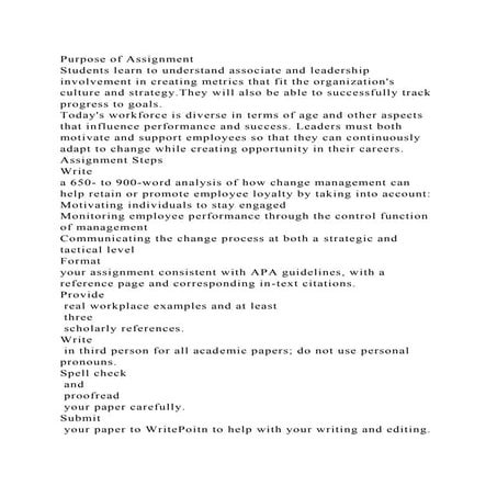 Purpose of AssignmentStudents learn to understand associate and le.docx