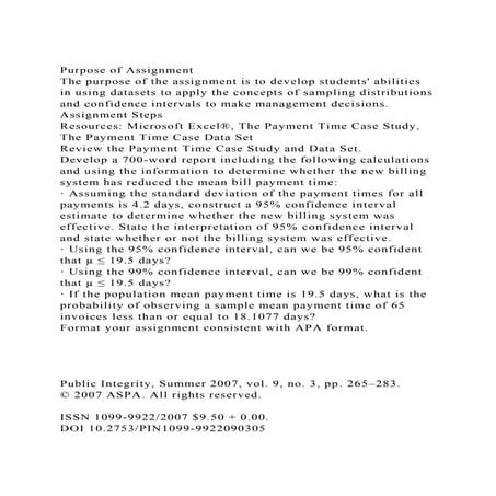 Purpose of Assignment The purpose of the assignment is to develo.docx