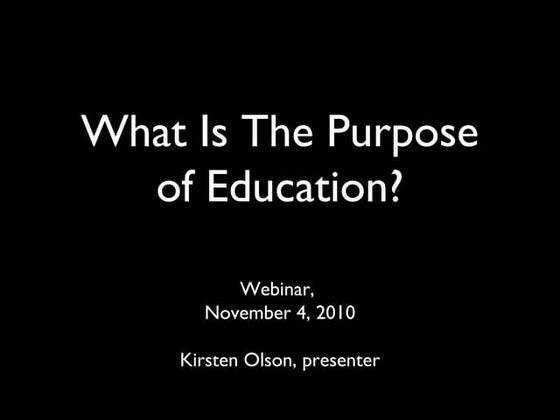 IMPORTANCE OF EDUCATION | PPT