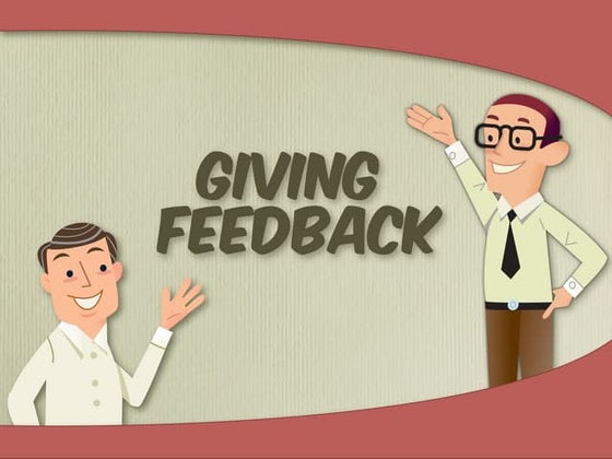 Giving and Receiving Constructive Feedback Powerpoint | PPT